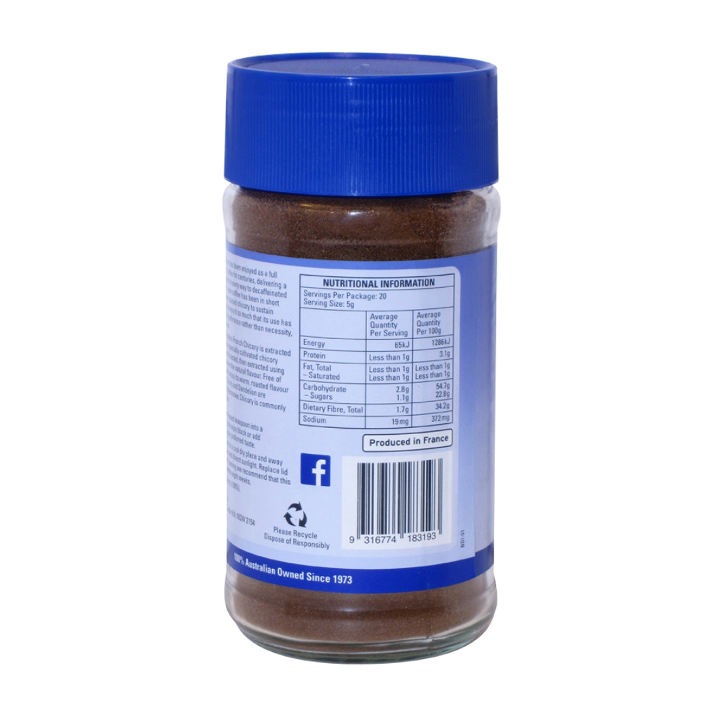 Instant Chicory — Wicked NRG Supplements & Nutrition