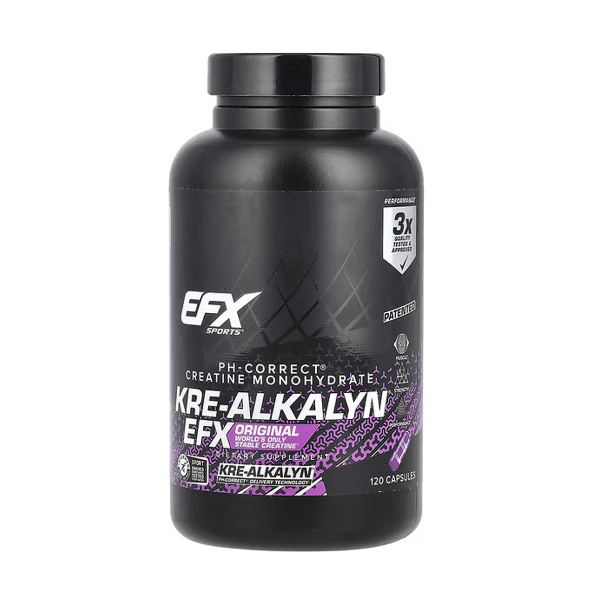 EFX Kre-Alkalyn Creatine Capsules | pH Stable Creatine — Wicked NRG ...