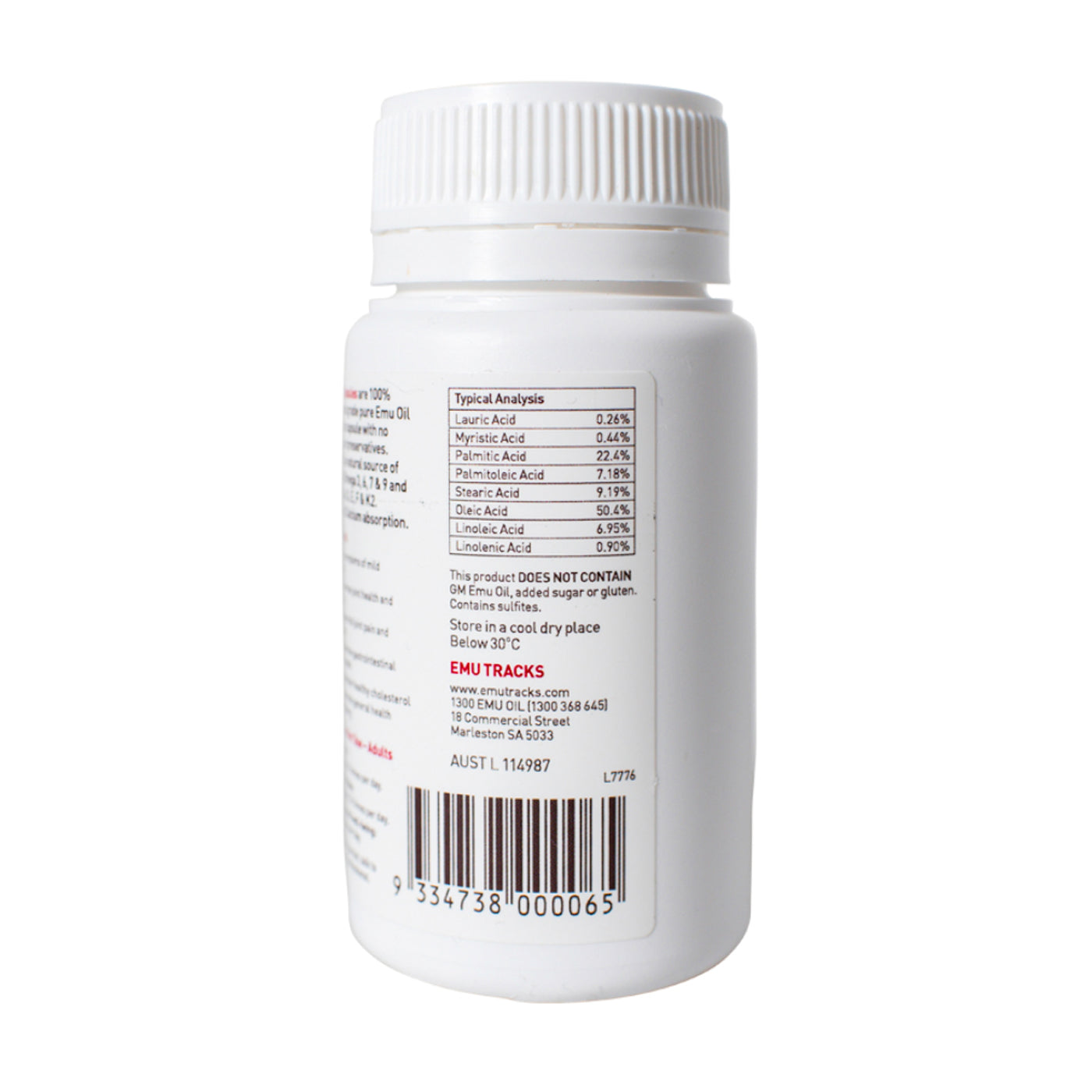 Emu Oil Capsules — Wicked NRG Supplements & Nutrition
