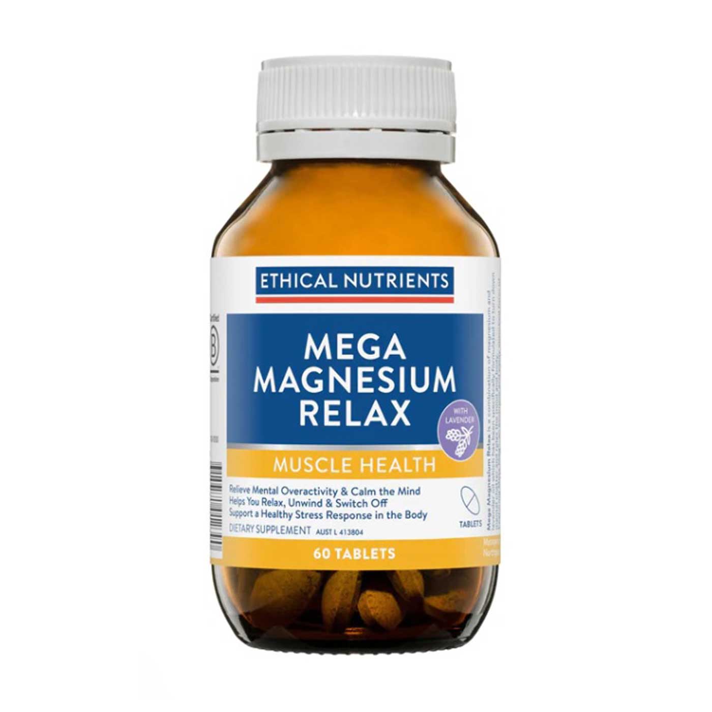 Ethical Nutrients Mega Magnesium Relax — Wicked NRG Supplements & Nutrition