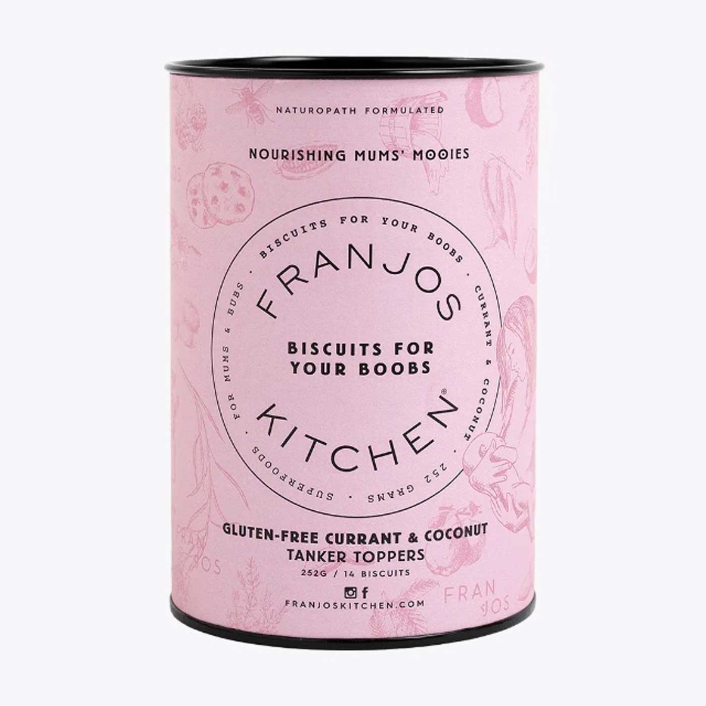 Franjos Kitchen Tanker Topper Biscuits — Wicked NRG Supplements & Nutrition