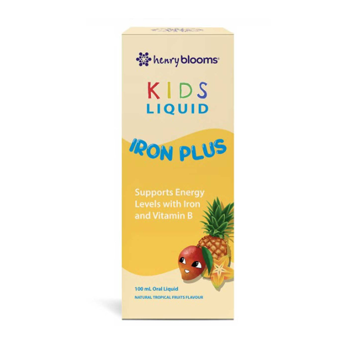 Henry Blooms Kids Liquid Iron Plus — Wicked NRG Supplements & Nutrition