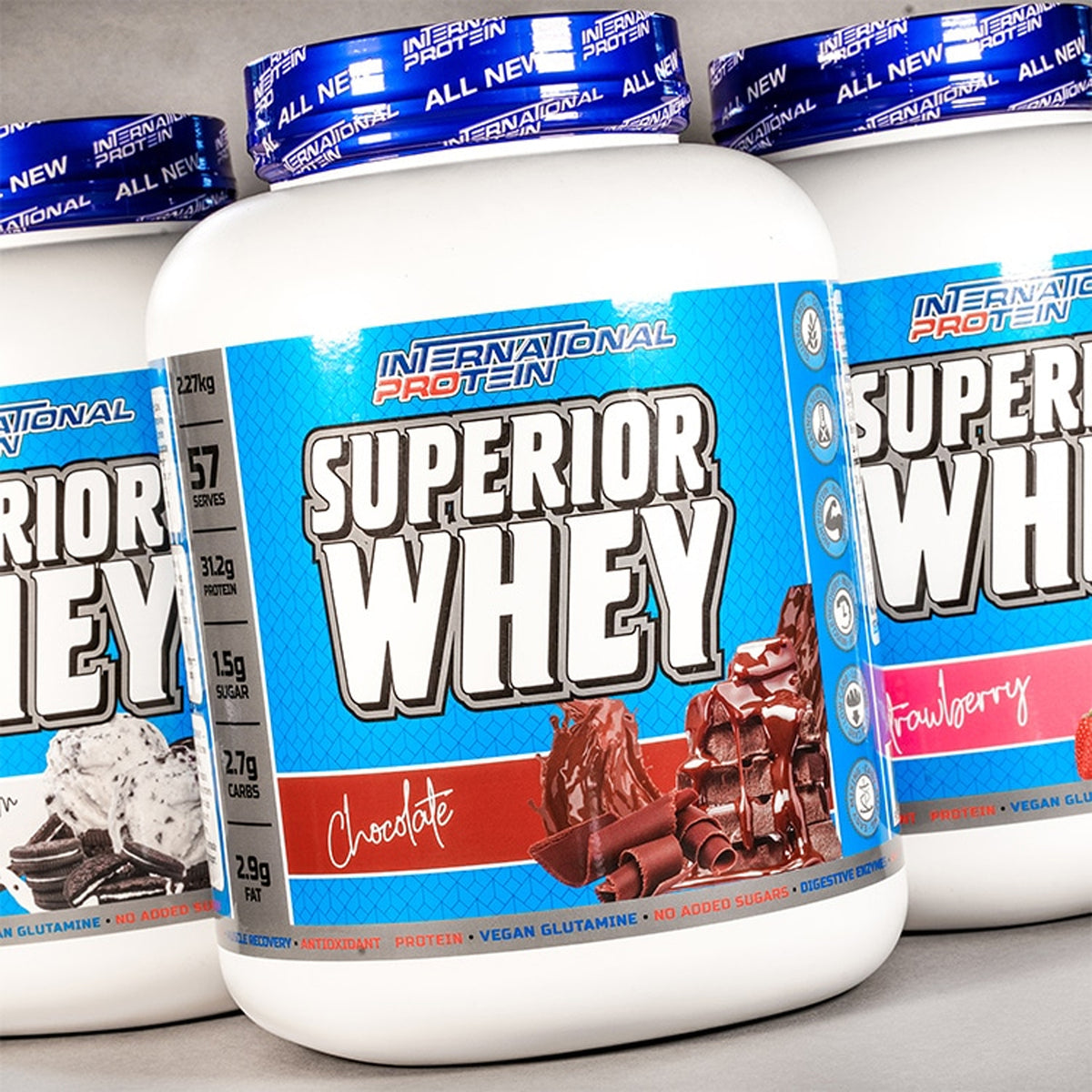 International Protein Superior Whey — Wicked NRG Supplements & Nutrition