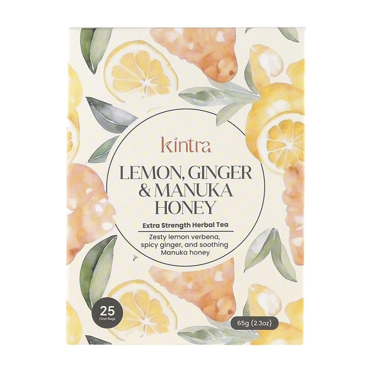Lemon, Ginger & Manuka Honey Herbal Tea — Wicked NRG Supplements ...