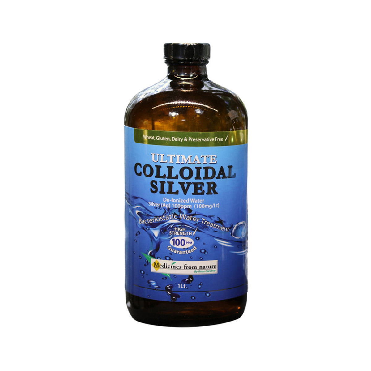 Medicines From Nature Ultimate Colloidal Silver Strength 100ppm ...