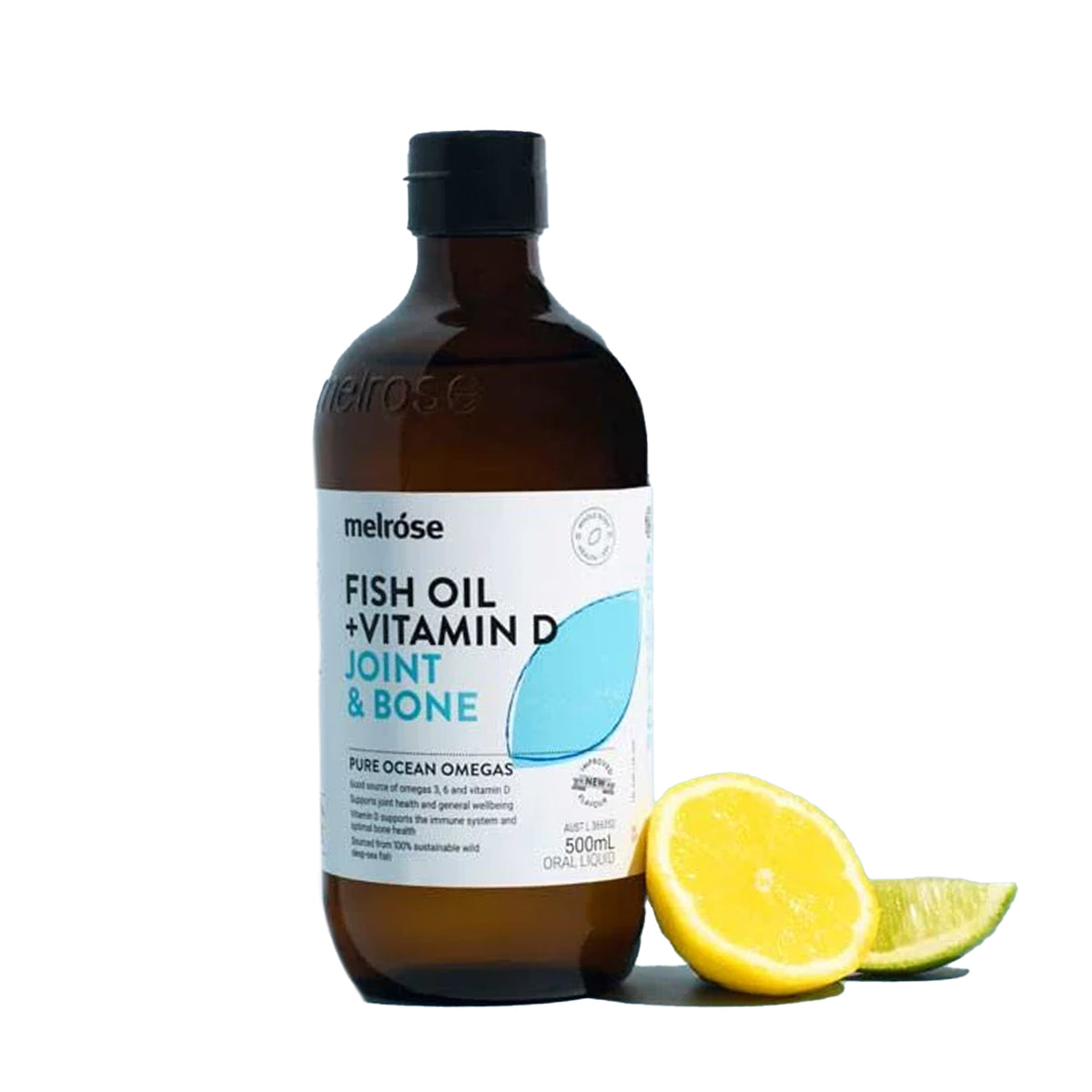 Melrose Fish Oil + Vitamin D Joint & Bone — Wicked NRG Supplements ...