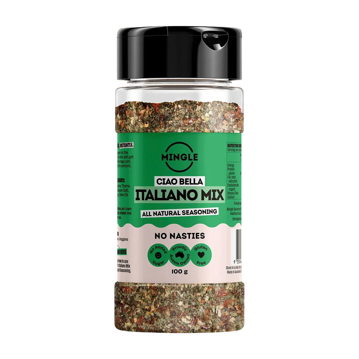 Italiano Mix Seasoning — Wicked NRG Supplements & Nutrition