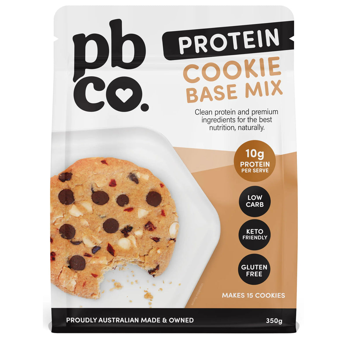PBCO Protein Cookie Base Mix — Wicked NRG Supplements & Nutrition