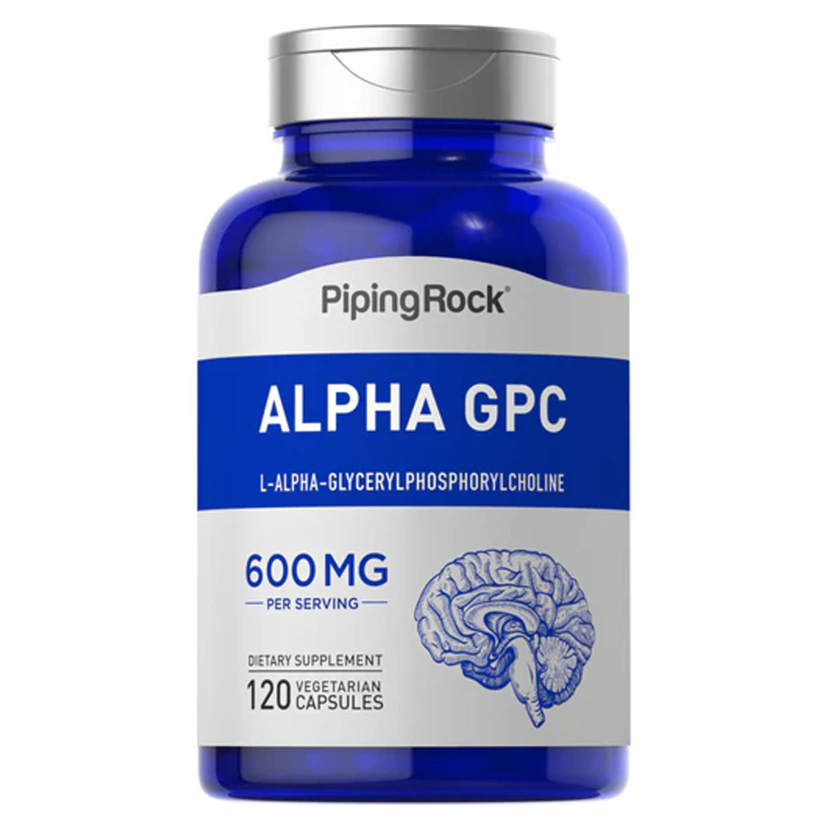 Piping Rock Alpha GPC 600mg — Wicked NRG Supplements & Nutrition