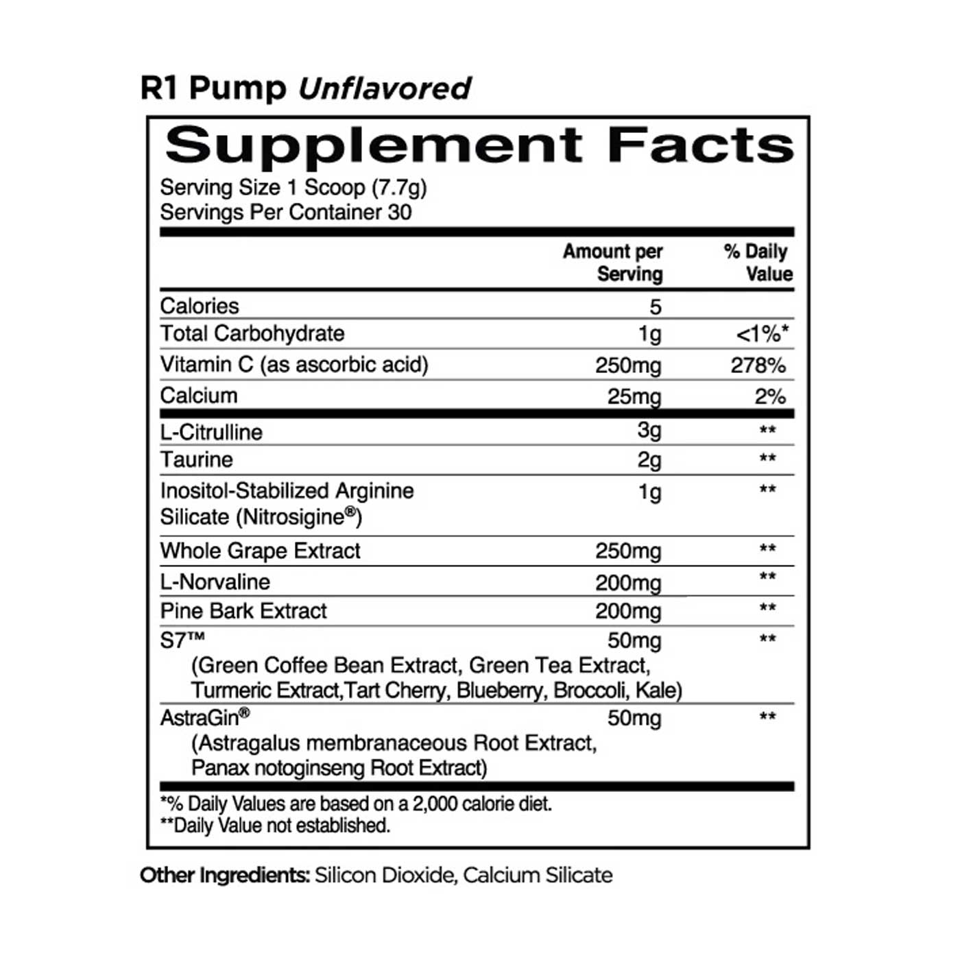 Rule 1 Pump | Non-Stim Pre Workout Pump Formula — Wicked NRG ...