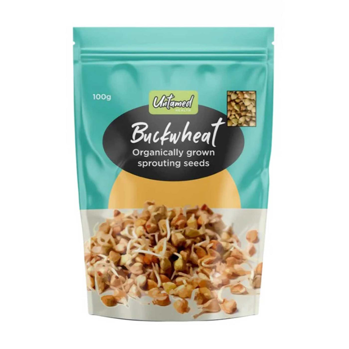 Untamed Buckwheat Organically Grown Sprouting Seeds — Wicked NRG ...