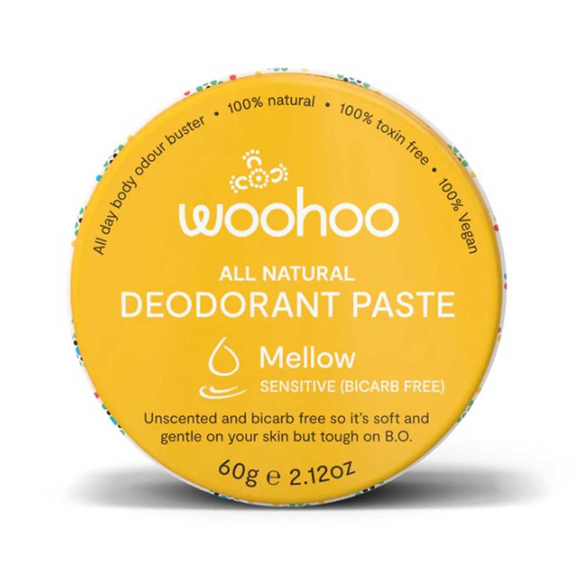 Woohoo All Natural Deodorant Paste — Wicked NRG Supplements & Nutrition