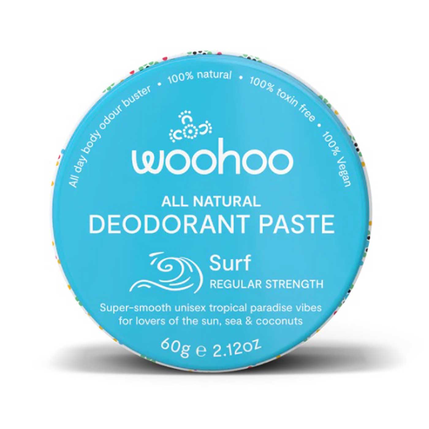 Woohoo All Natural Deodorant Paste — Wicked NRG Supplements & Nutrition