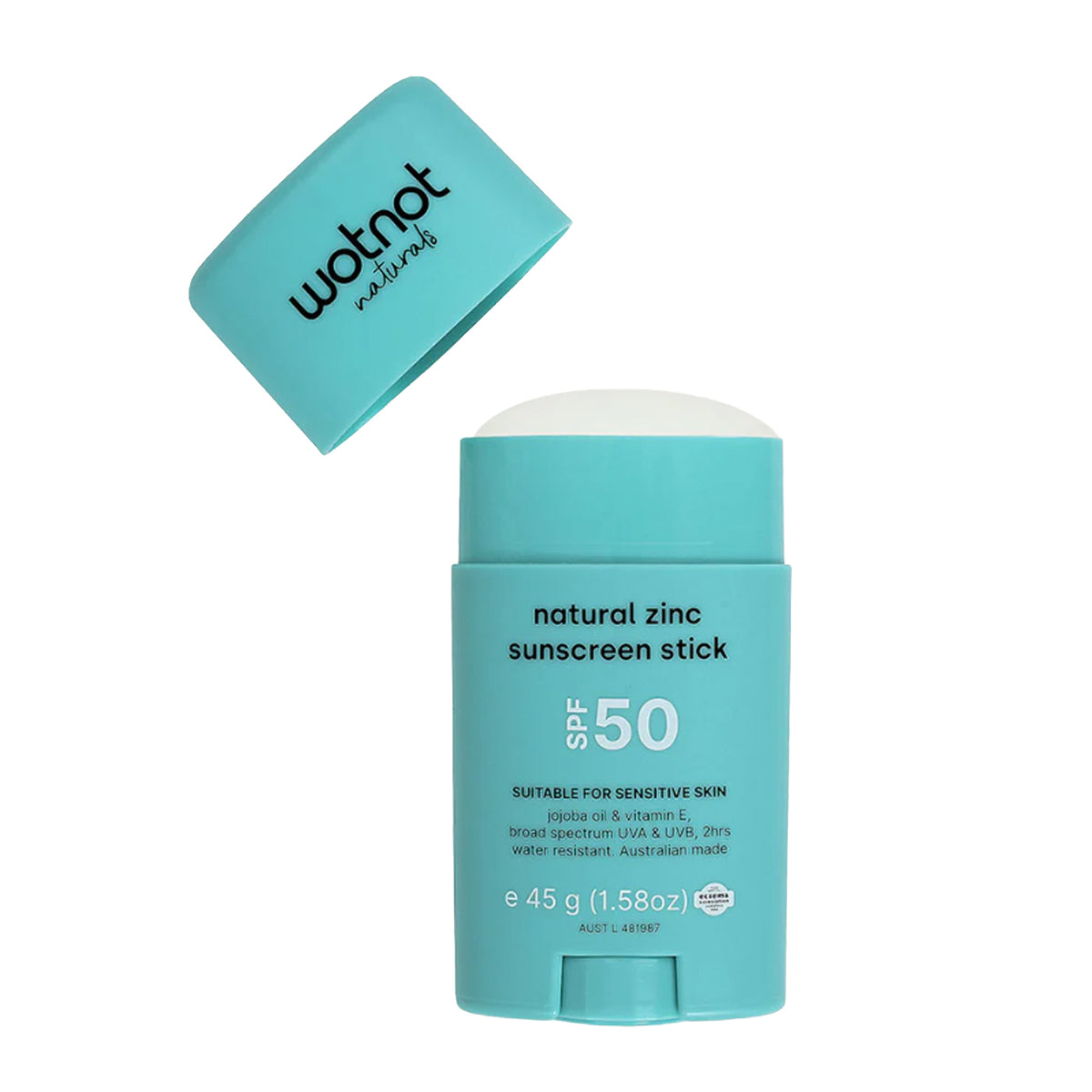 Wotnot SPF50 Natural Zinc Sunscreen Stick | Mineral Sunscreen — Wicked ...
