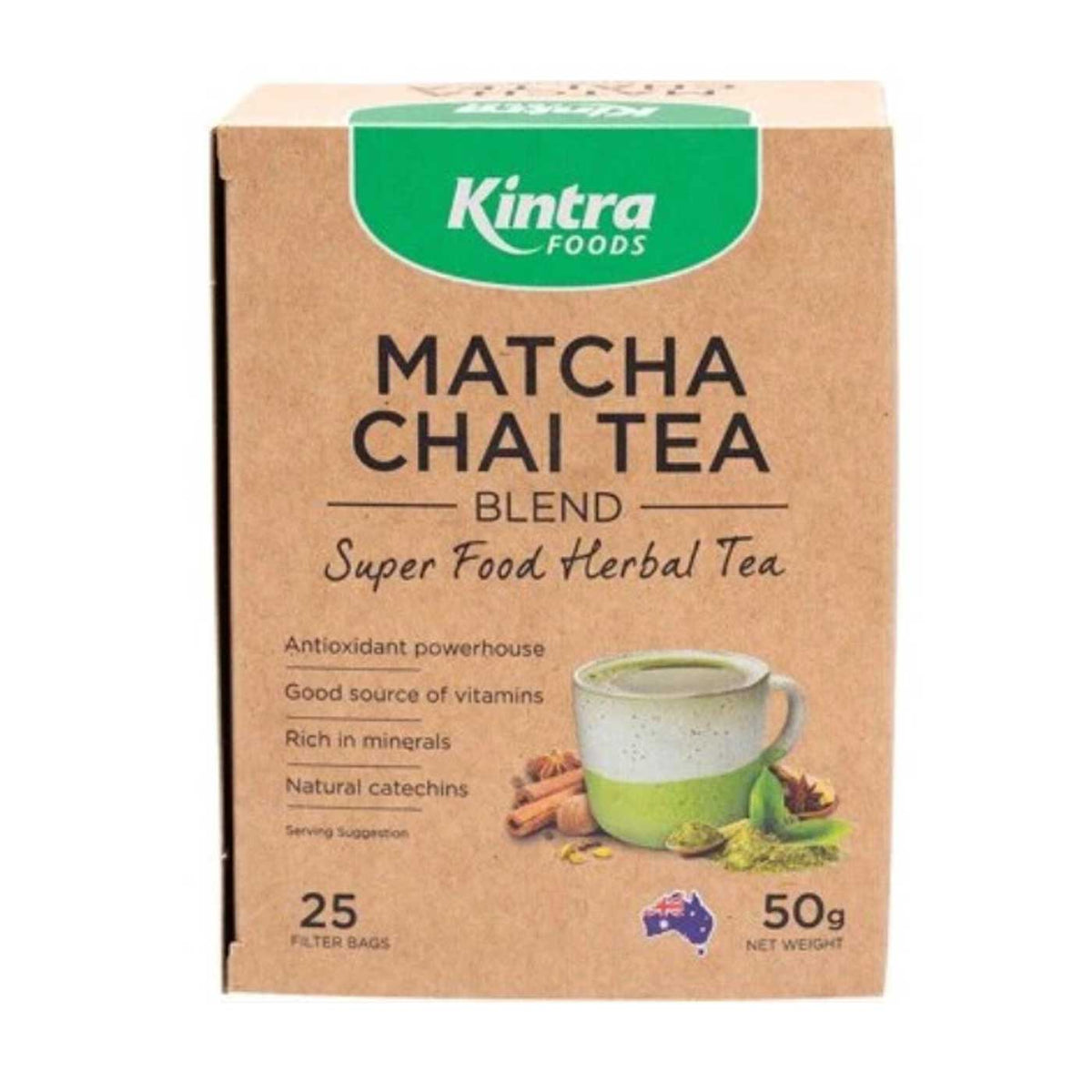 Kintra Foods Matcha Chai Tea Blend — Wicked NRG Supplements & Nutrition