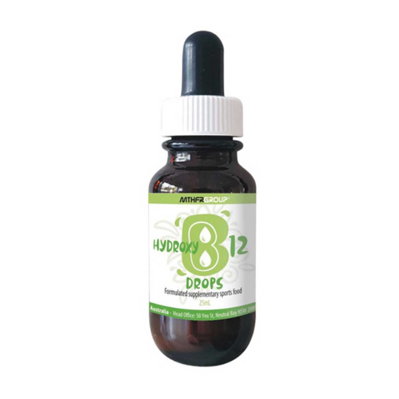 MTHFR Group Hydroxy B12 Drops — Wicked NRG Supplements & Nutrition