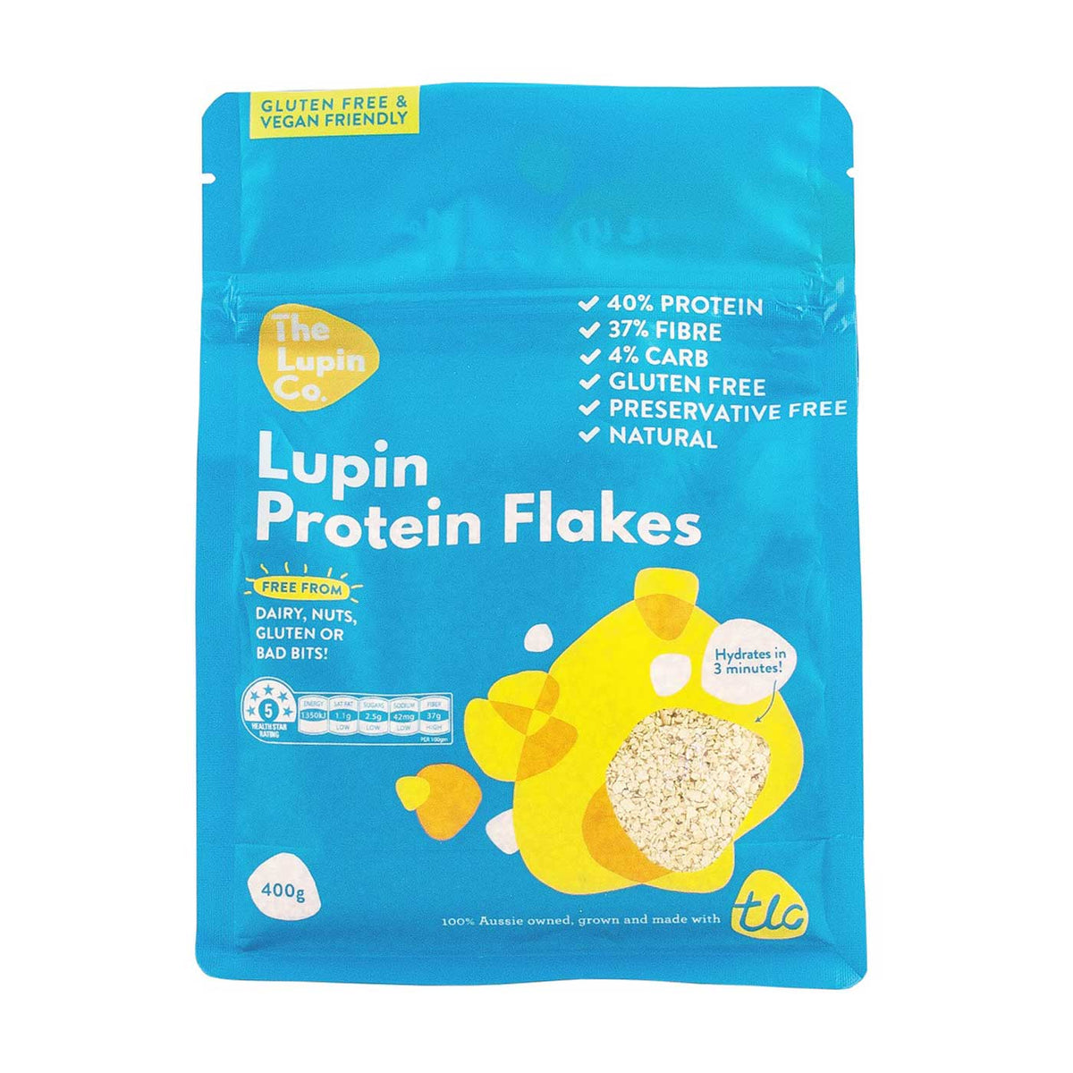 The Lupin Co. Lupin Flakes — Wicked NRG Supplements & Nutrition